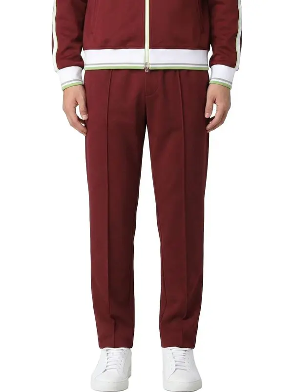 Casablanca Straight Leg Pants - Burgundy