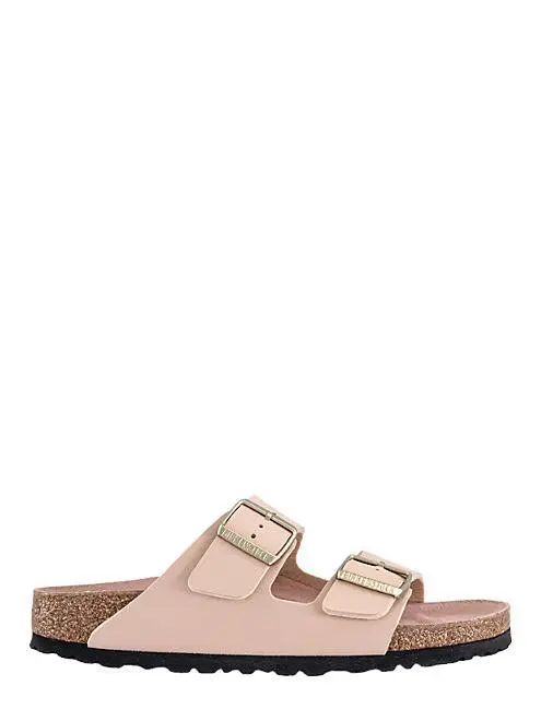 BIRKENSTOCK Arizona Two-strap Leather Sandals - New Beige Pink Clay Trip