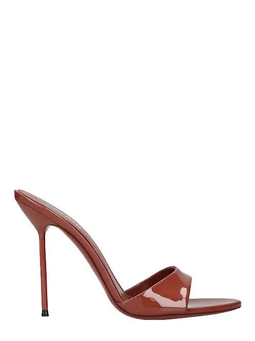 Paris Texas Lidia 105 Patent-leather Mules - Rust