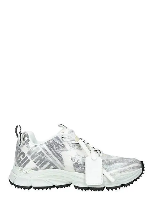 Off-White Be Right Back" Mesh Trainers - White/blk