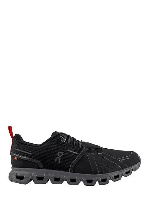On Cloud 6 Waterproof Woven Trainers - Black Eclipse