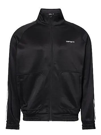Carhartt Work In Progress Bolar Striped Woven Track Jacket - Black / Wax