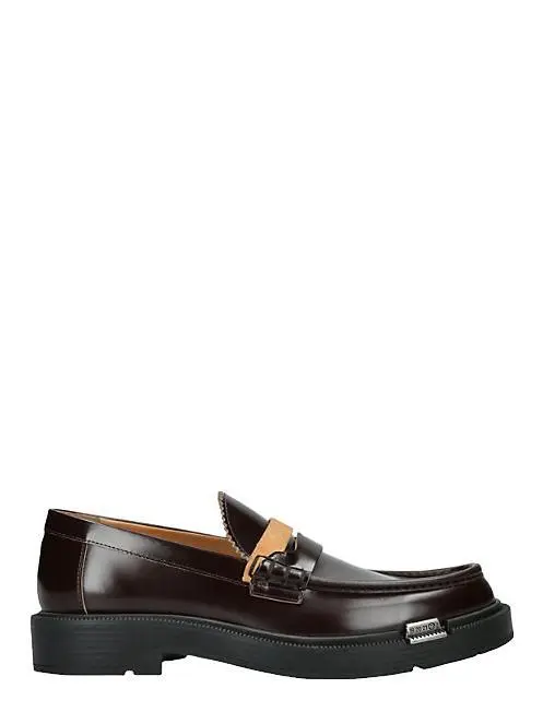 MAISON MARGIELA Décortiqué Leather Loafers - Dark Brown