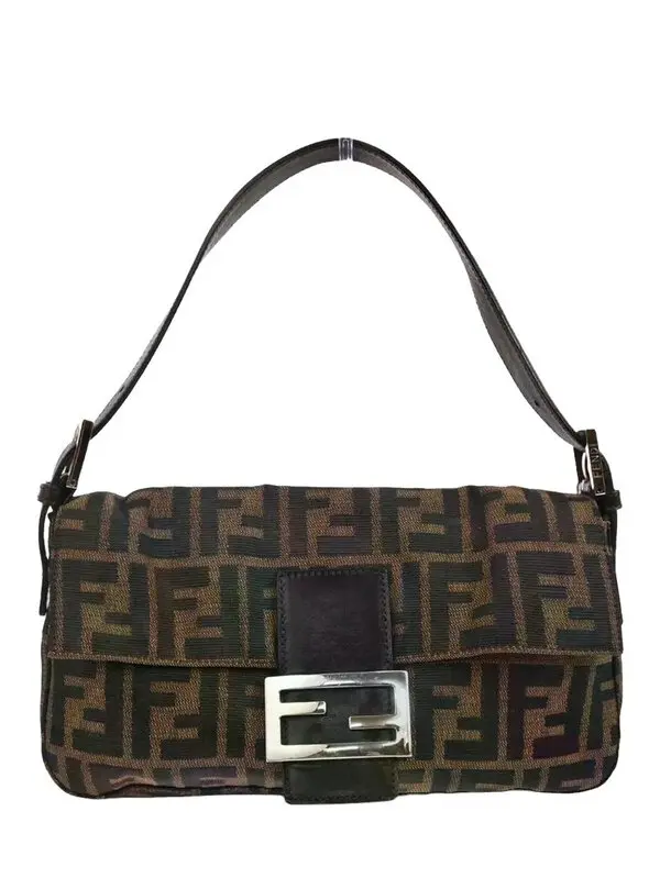 Fendi 2001 Zucca Monogram Baguette - Brown