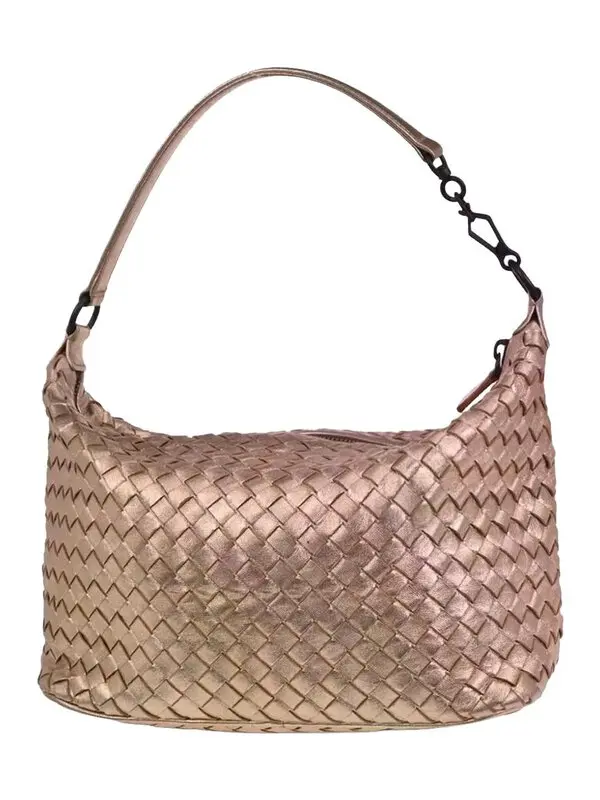 Bottega Veneta 2010s Intrecciato Handbag - Pink