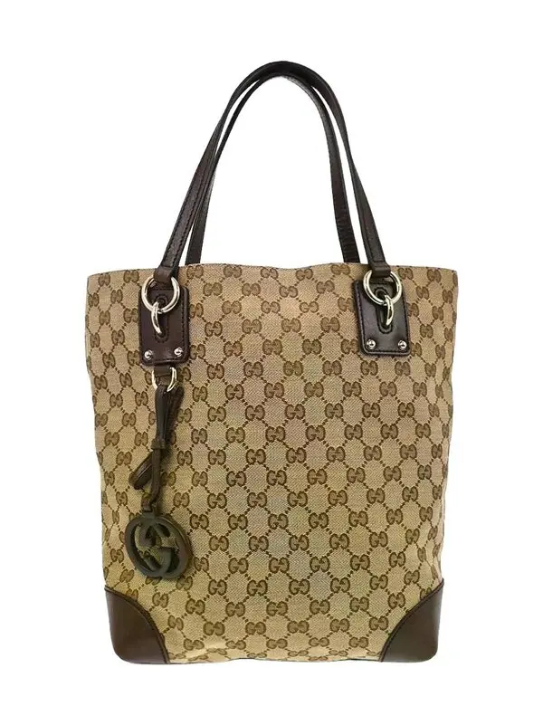 Gucci 1990-2000s Gg Canvas Tote Bag - Neutrals