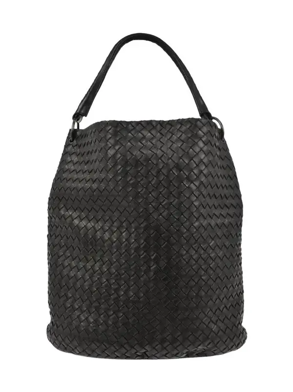 Bottega Veneta 2011 Intrecciato Handbag - Black