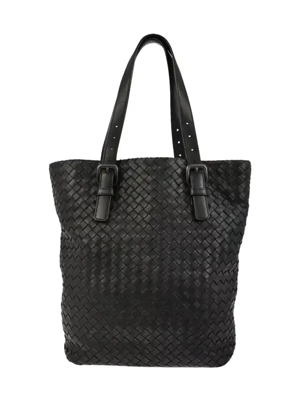 Bottega Veneta 2011 Intrecciato Tote Bag - Black