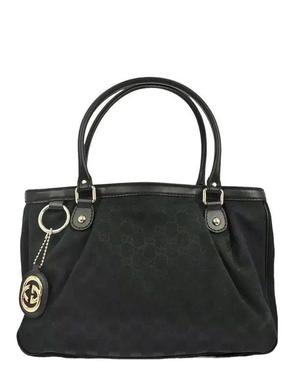 Gucci 2010s Sukey Gg Tote Bag - Black