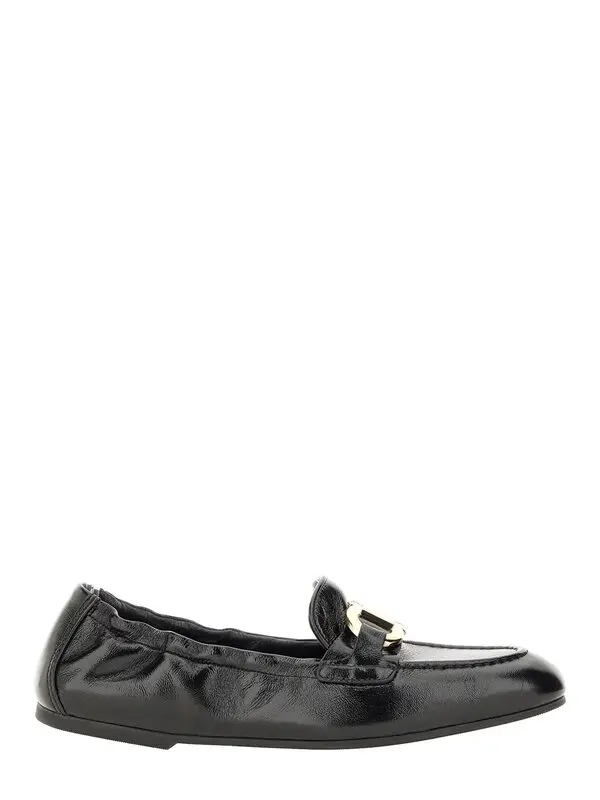 FERRAGAMO Deconstructed Loafer - Black