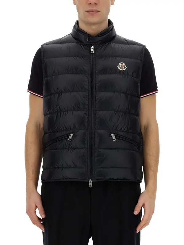Moncler Gui Vest - Blue
