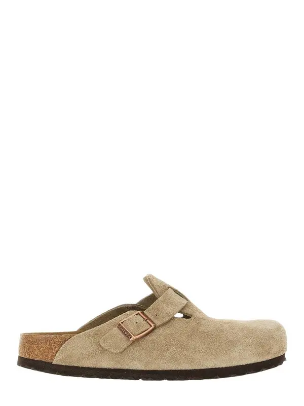 BIRKENSTOCK Boston Sabot - Beige