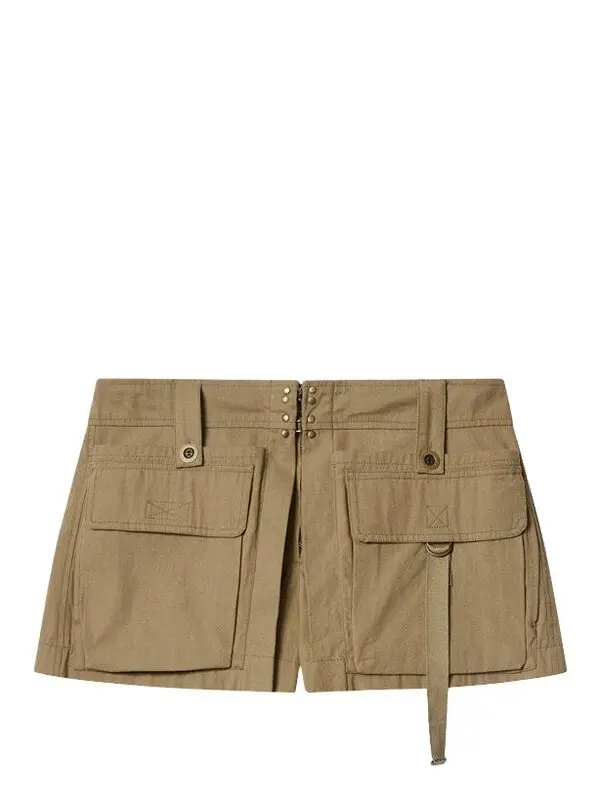 Isabel Marant Barta Shorts - Khaki