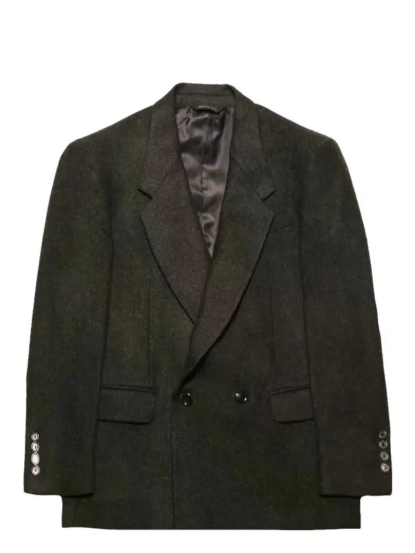 PAURA Elio Double-breasted Jacket - Grey