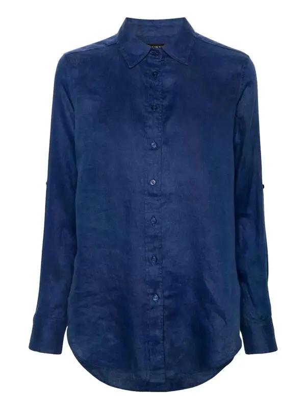 Polo Ralph Lauren Linen Shirt - Blue