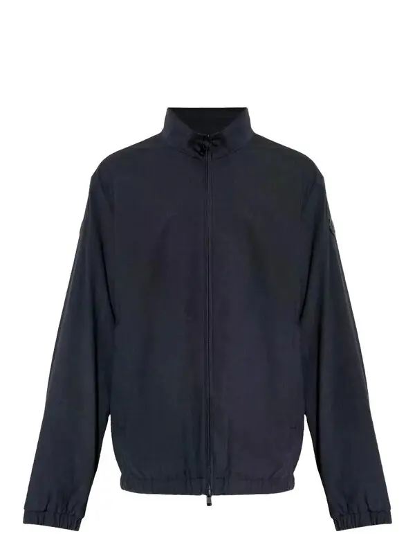 Moncler Bonavent Zipped Windbreaker Jacket - Blue