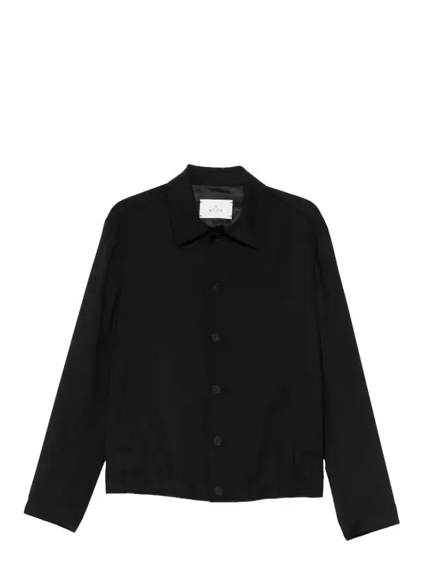 MANUEL RITZ Buttoned Jacket - Black