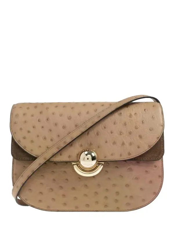 Furla Textured Cross-body Bag - Brown