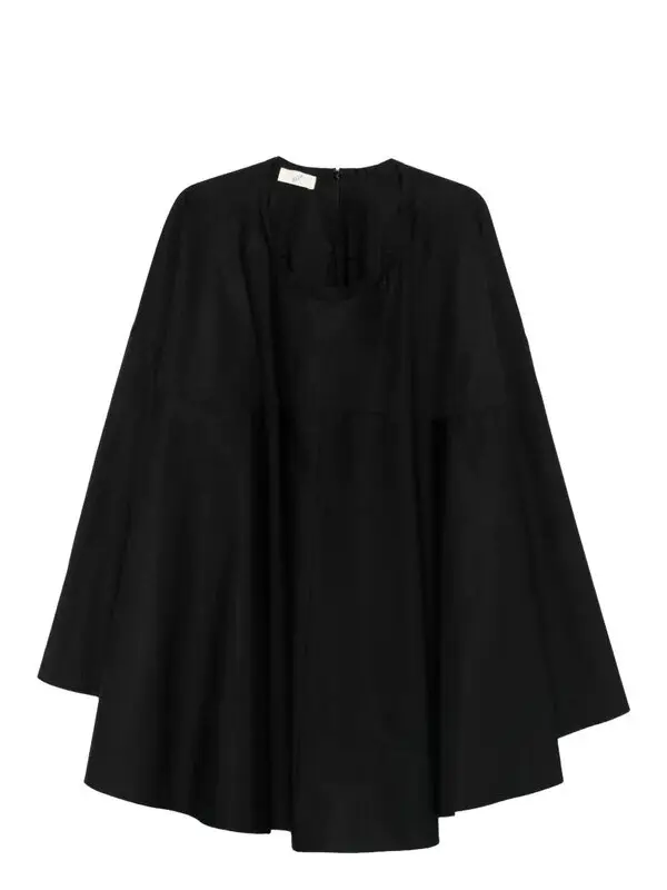 Bite Studios Zip-fastening A-line Midi Skirt - Black