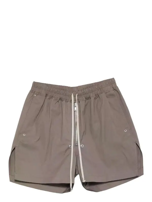 Rick Owens Zip-up Shorts - Grey