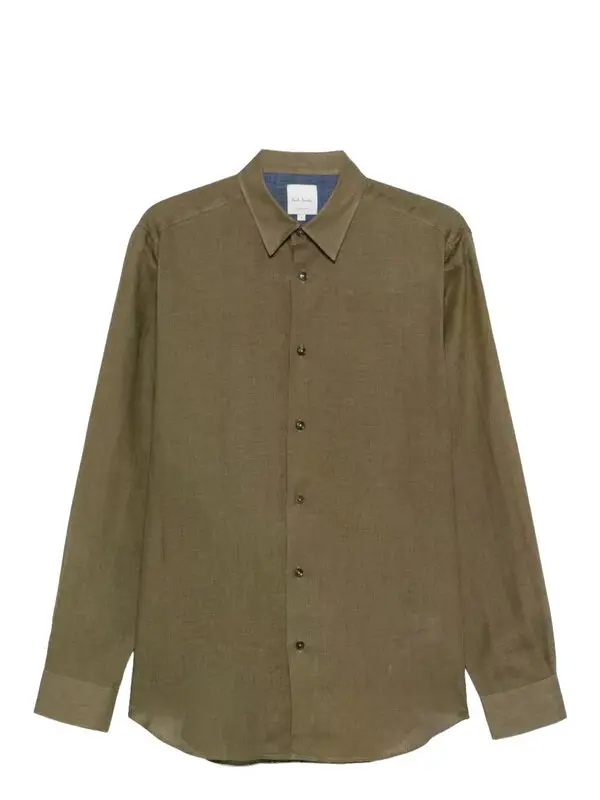 Paul Smith Buttoned Shirt - Green