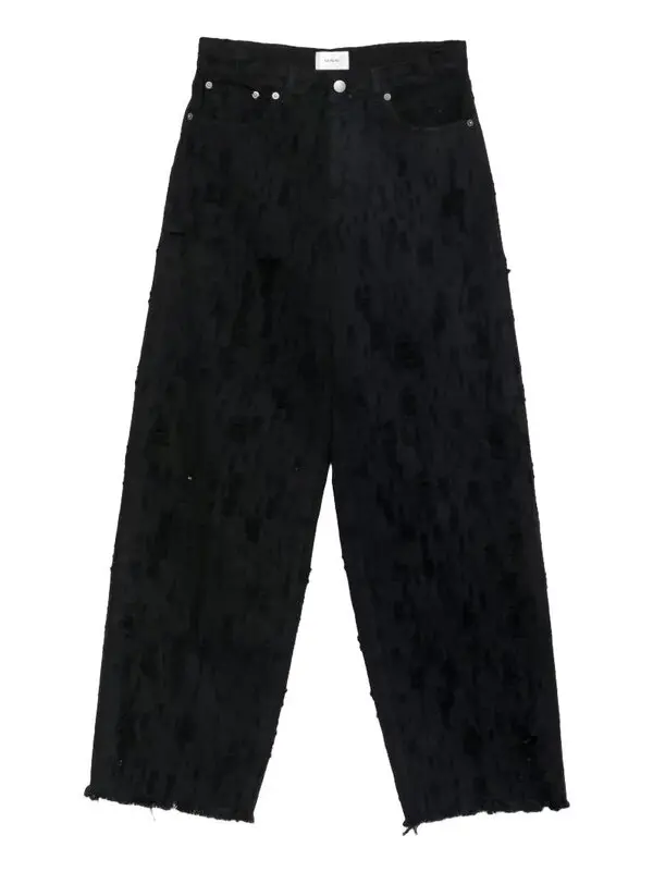 HAIKURE Bethany Destroyed Jeans - Black