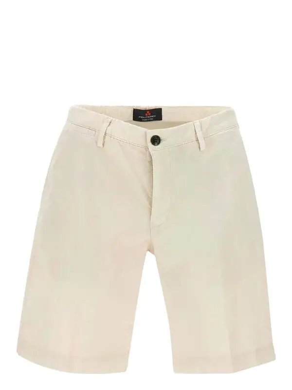 Peuterey Blane Button Shorts - Neutrals