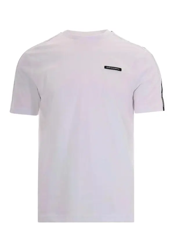 EA7 Tape Trim T-shirt - White