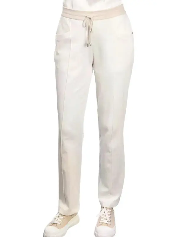 GRAN SASSO Drawstring Track Pants - Neutrals