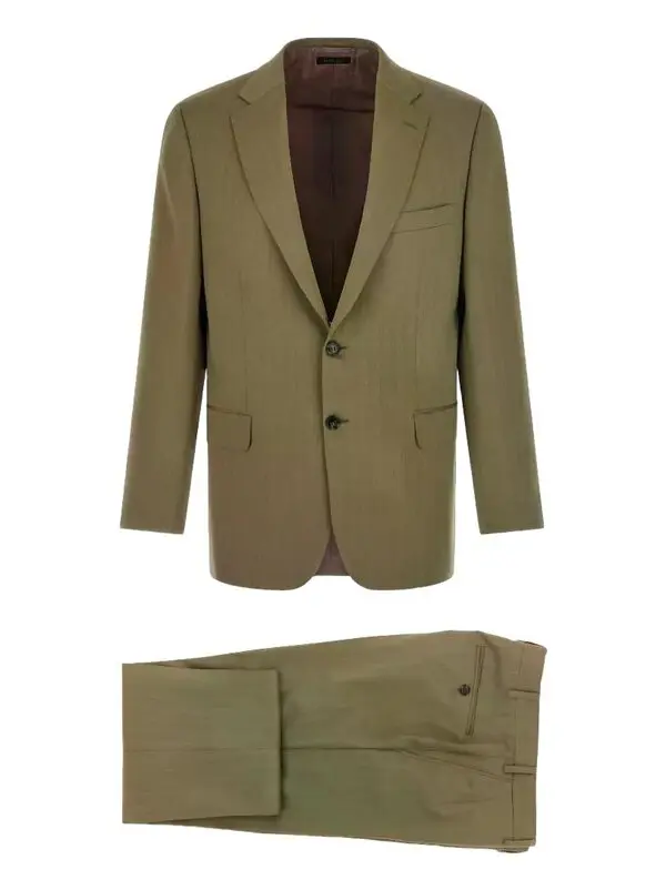 Brioni Brunico Single-breasted Suit - Brown