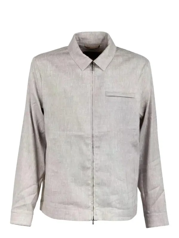 Peserico Zip Jacket - Grey
