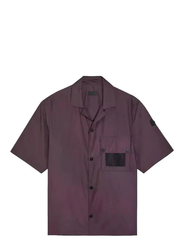 Moncler Logo-detail Short-sleeve Shirt - Red