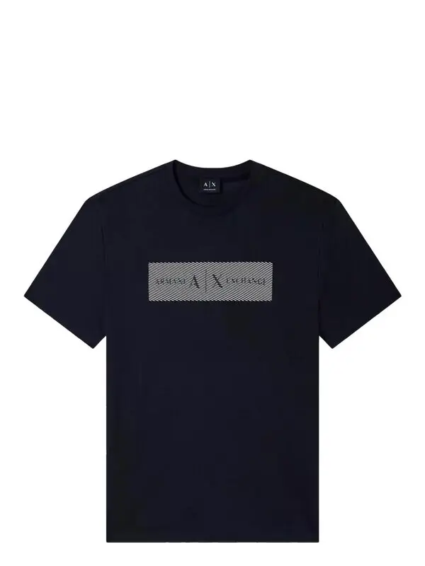 Armani Exchange Pattern T-shirt - Blue
