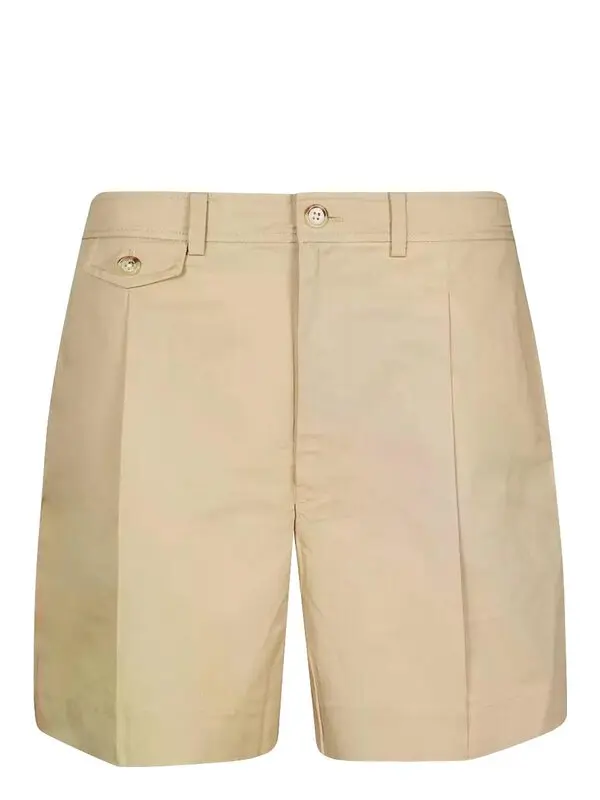 Ralph Lauren Pleated Tailored Shorts - Neutrals