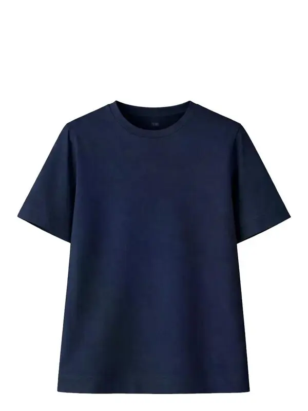GRAN SASSO Crew-neck Short-sleeve T-shirt - Blue
