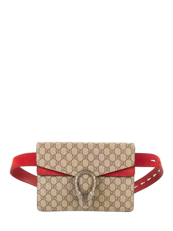 Gucci Dionysus Gg Supreme Belt Bag - Neutrals