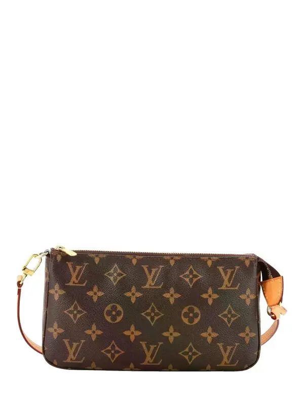 LOUIS VUITTON Pochette Accessoires Nm Monogram Canvas Clutch - Brown