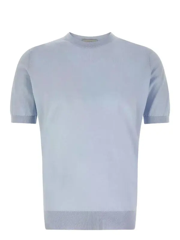John Smedley Kempton Crew-neck T-shirt - Blue