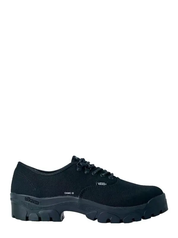 OAMC X Vans Canvas Lug Sole Sneakers - Black