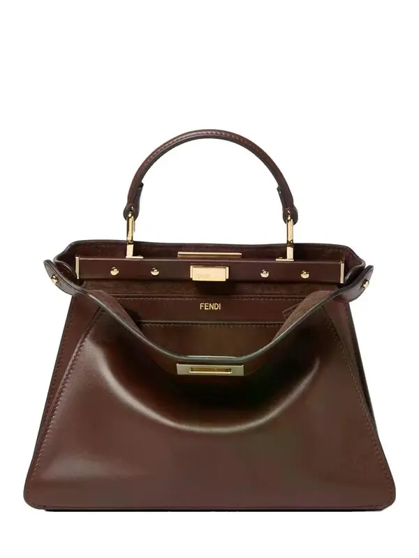 Fendi Small Peekaboo Iseeu Tote - Brown
