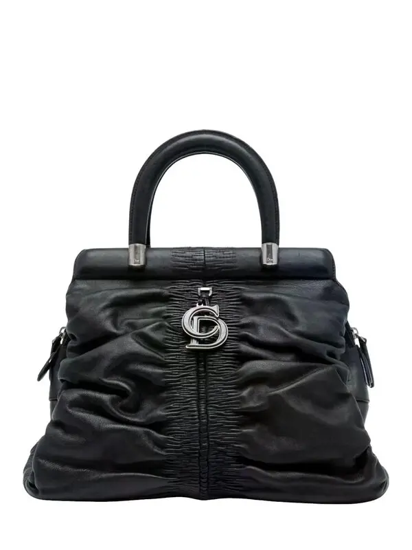 Dior 2008 Karenina Frame Bag - Black