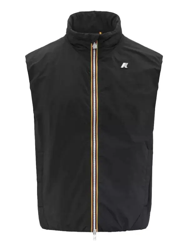 K-WAY Quilted Jacket - Black