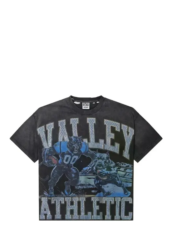 VALE FOREVER Wraith Bling Panther T-shirt - Grey