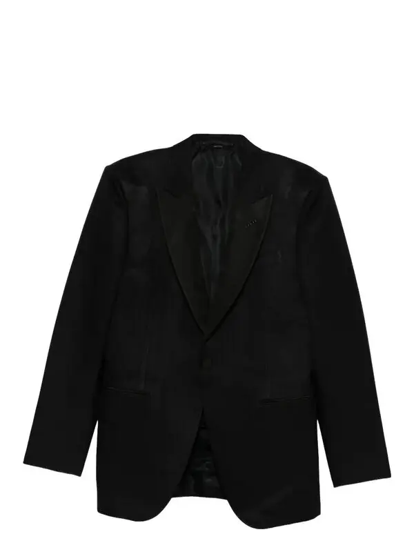 TOM FORD Dyllan Welt-pocket Blazer - Black