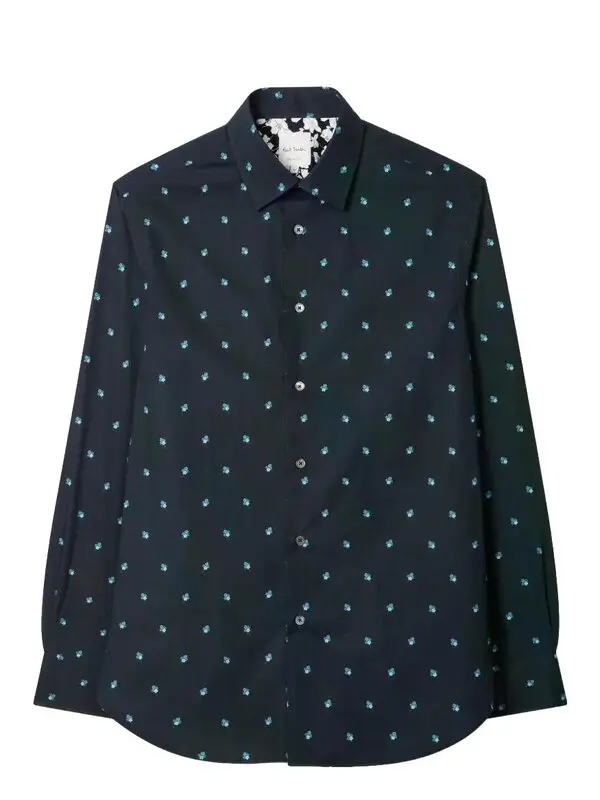 Paul Smith Ditsy Flower Shirt - Blue