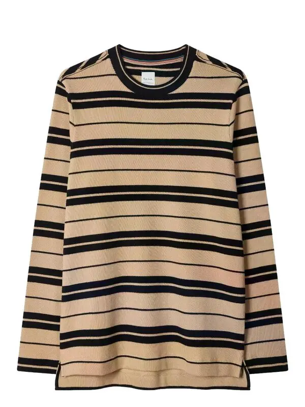 Paul Smith Striped Long-sleeve T-shirt - Neutrals