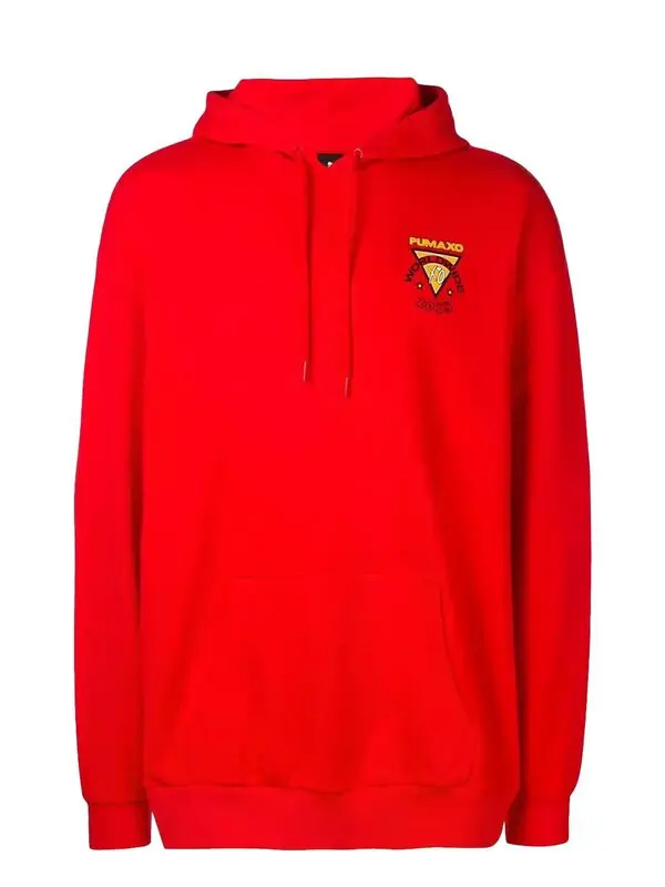 PUMA X Xo Logo Printed Hoodie - Red
