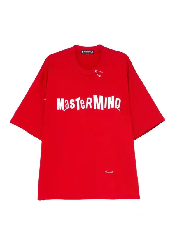 MASTERMIND WORLD Logo-print T-shirt - Red