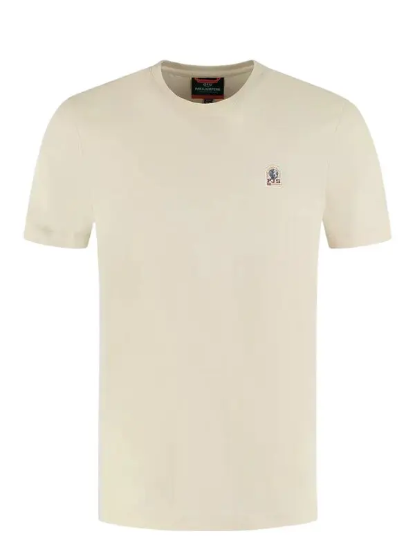 PARAJUMPERS Patch Round-neck T-shirt - Neutrals