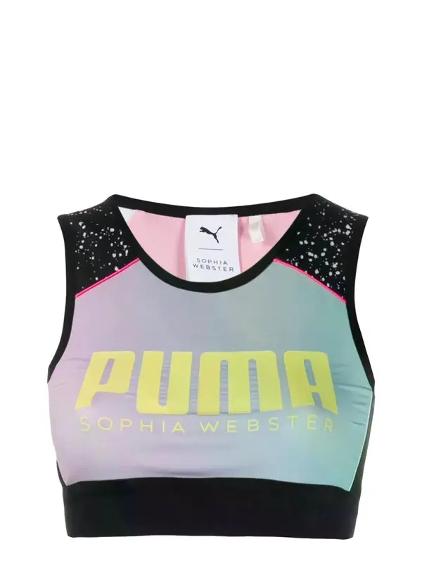 PUMA X SOPHIA WEBSTER X Sophia Webster Bra Top - Black